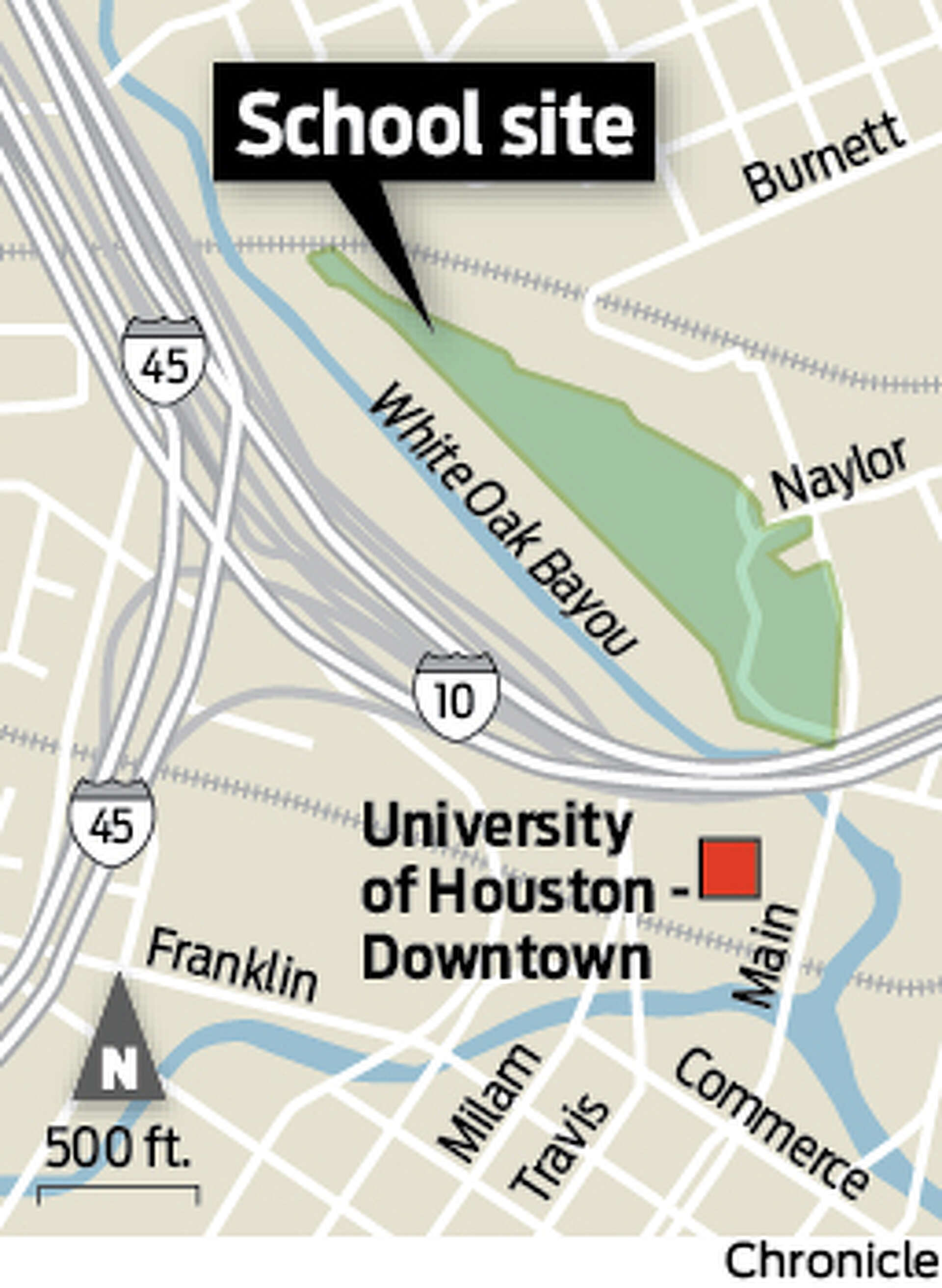 University Of Houston Map