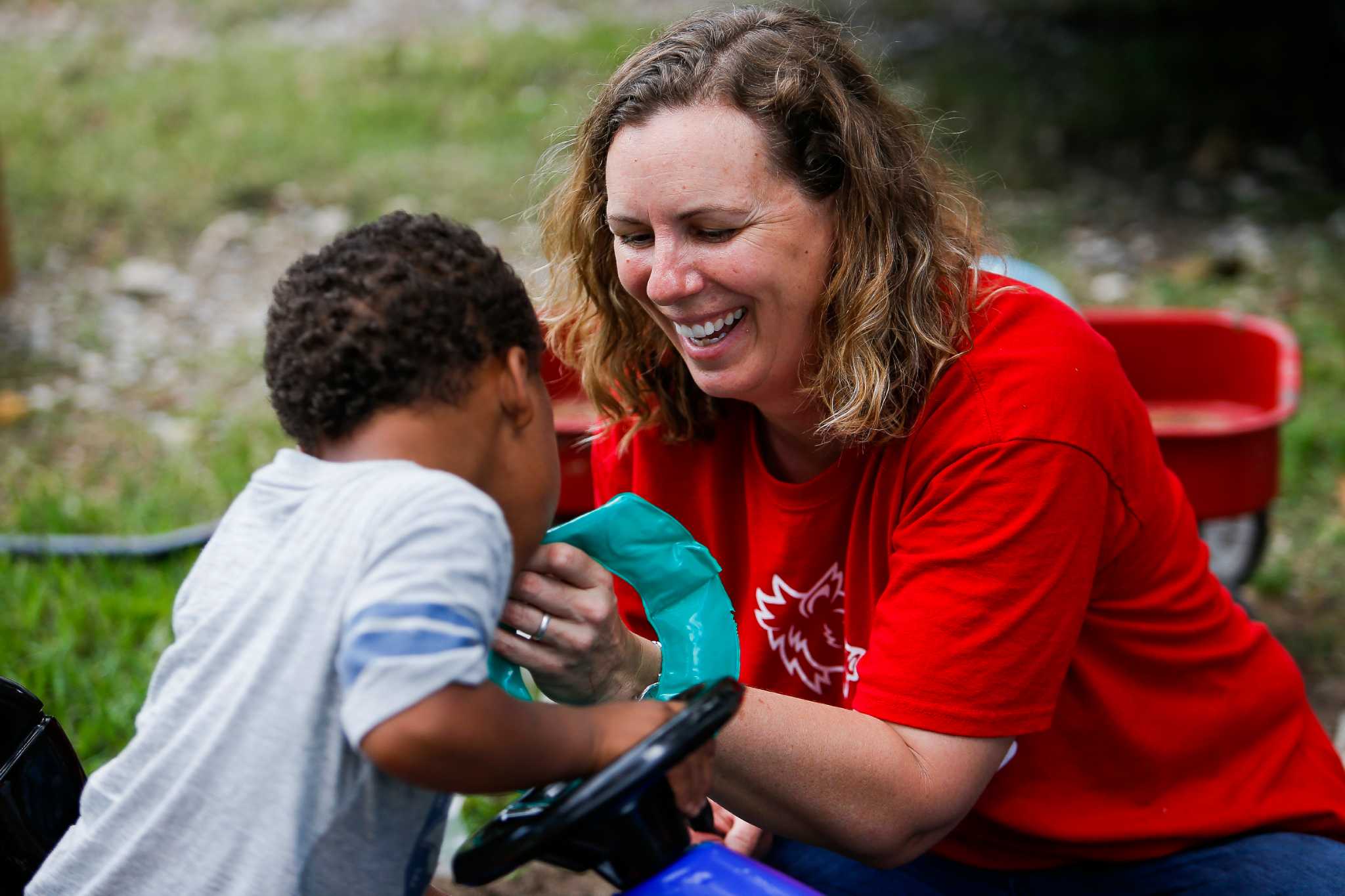 Foster kids return home