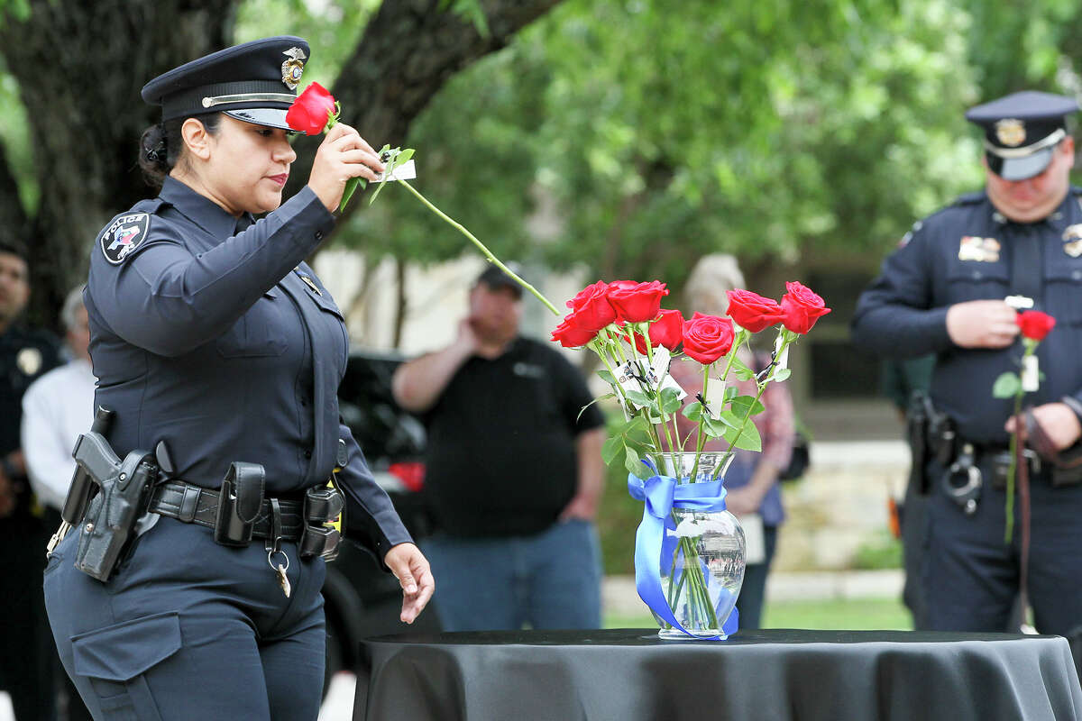 Cibolo hosts ceremony to honor fallen police officers