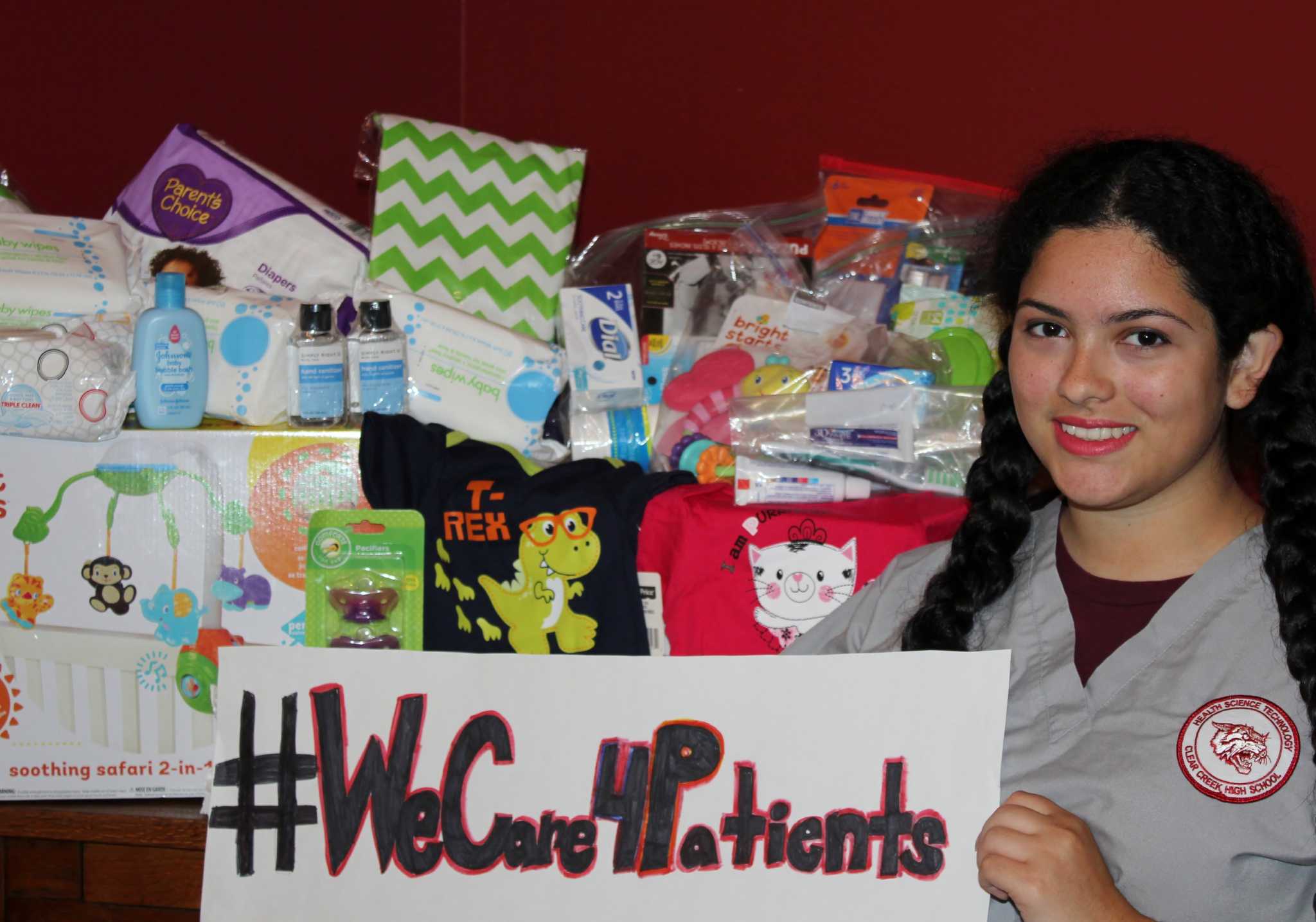 Girl Scout creates patient care project