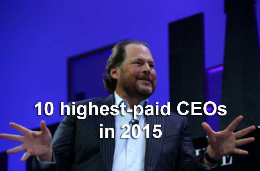 10 highest paid CEOs in 2015