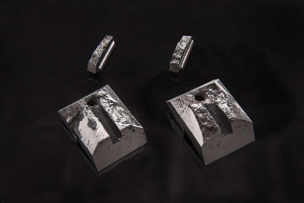 Gunmaker unveils M1911 pistols made out of Gibeon meteorite ore