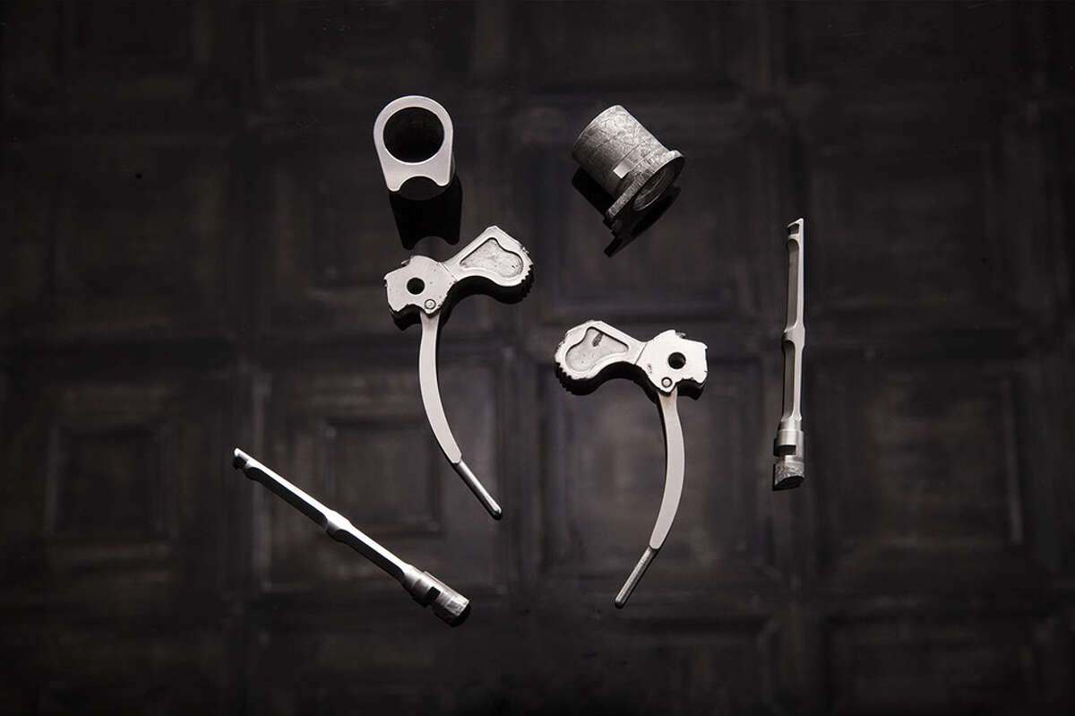 Gunmaker unveils M1911 pistols made out of Gibeon meteorite ore