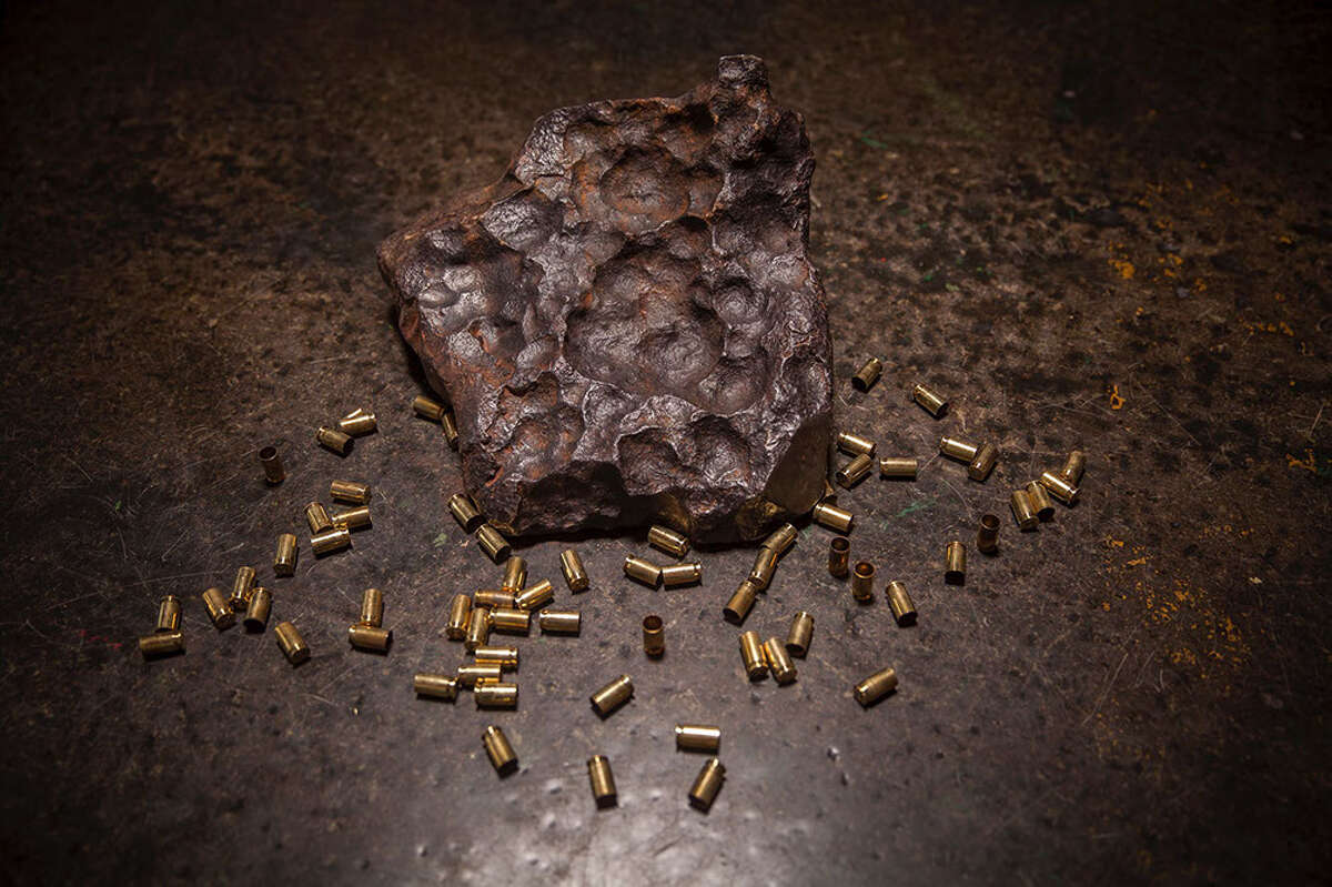 Gunmaker unveils M1911 pistols made out of Gibeon meteorite ore