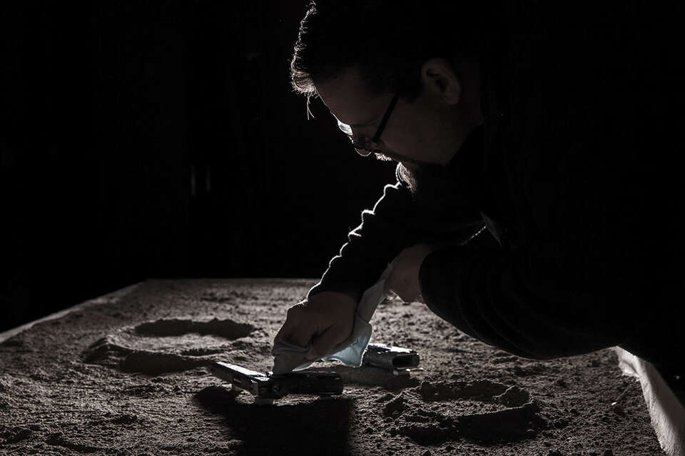 Gunmaker unveils M1911 pistols made out of Gibeon meteorite ore