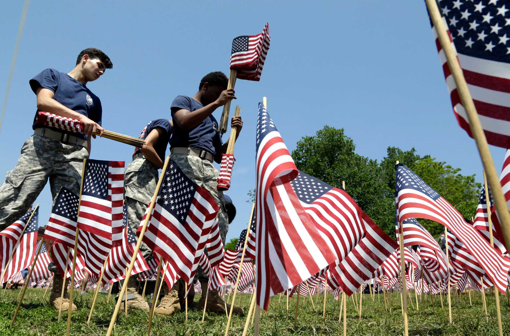 Today we honor those who made the ultimate sacrifice