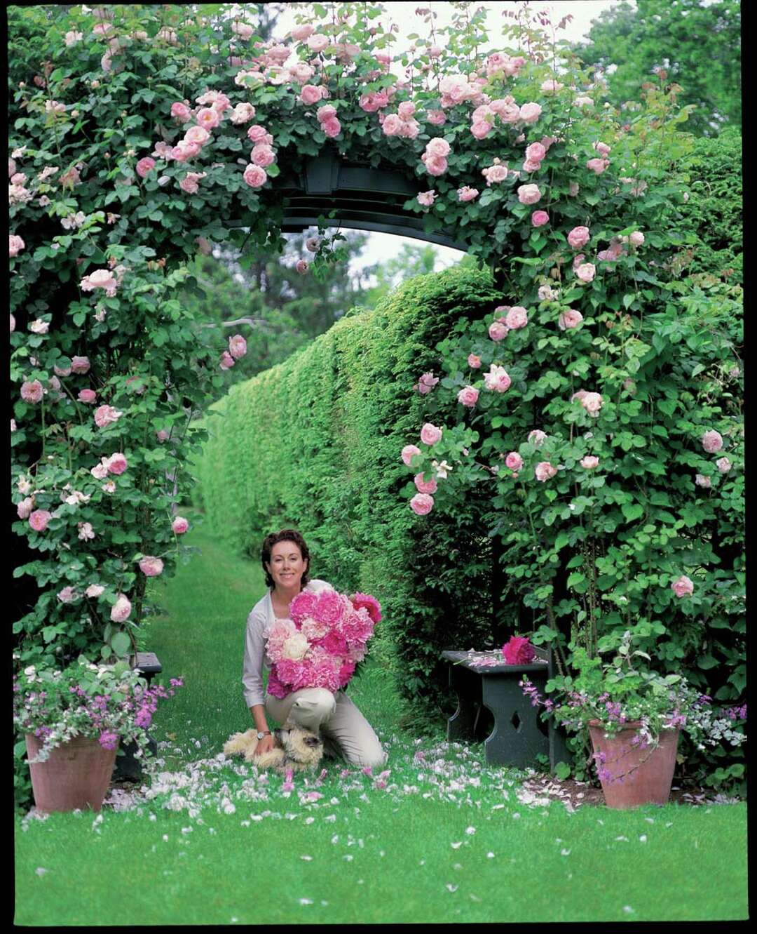A visit with style icon Carolyne Roehm in her Connecticut garden