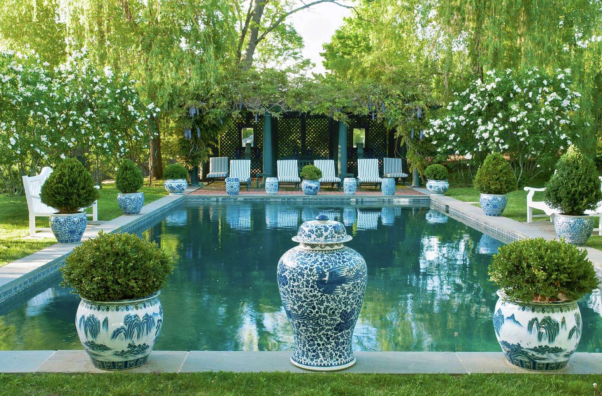 A visit with style icon Carolyne Roehm in her Connecticut garden