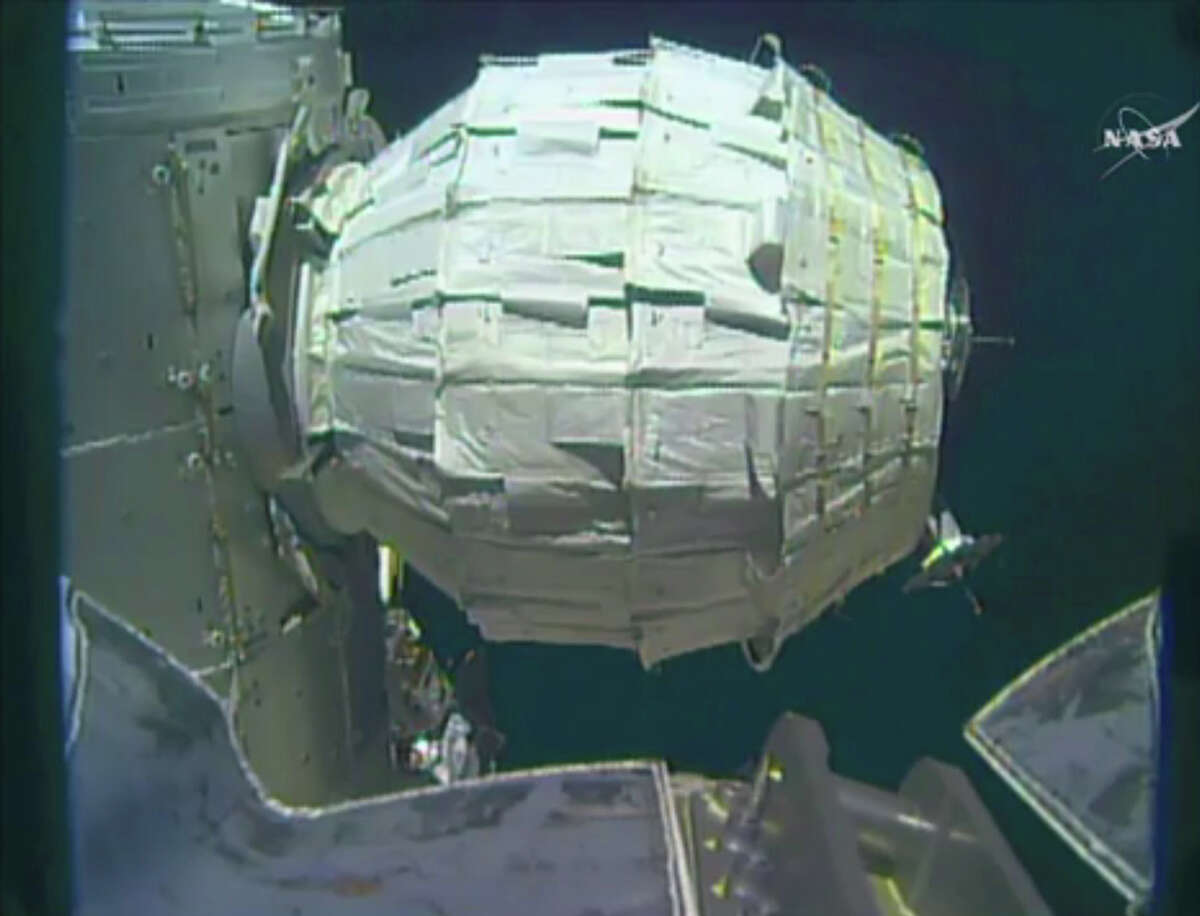 NASA successfully inflates new space station room