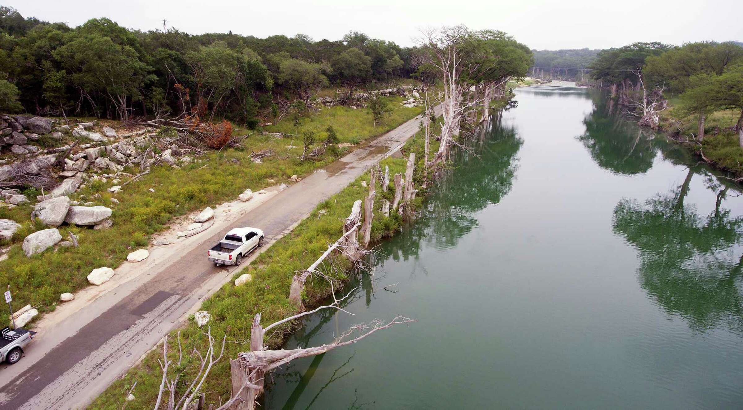 A year after floods, Wimberley still fears its river