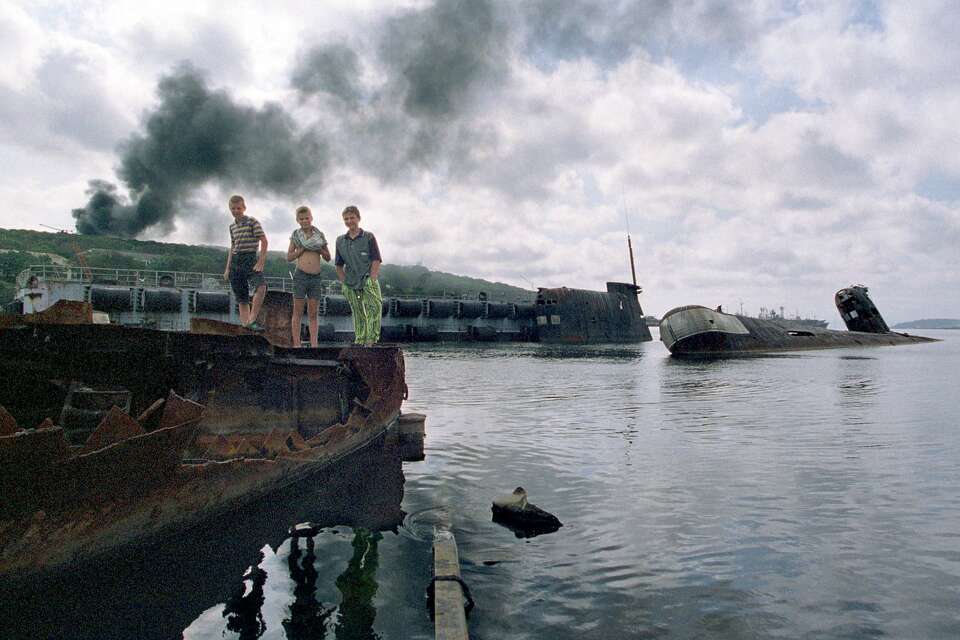 Vladivostok's 'submarine cemetery'