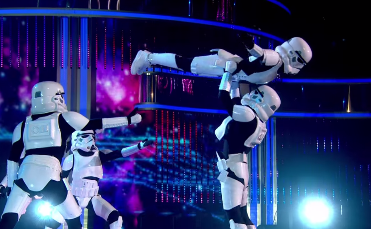 This twerking, backflipping pack of stormtroopers is the weirdest thing ...