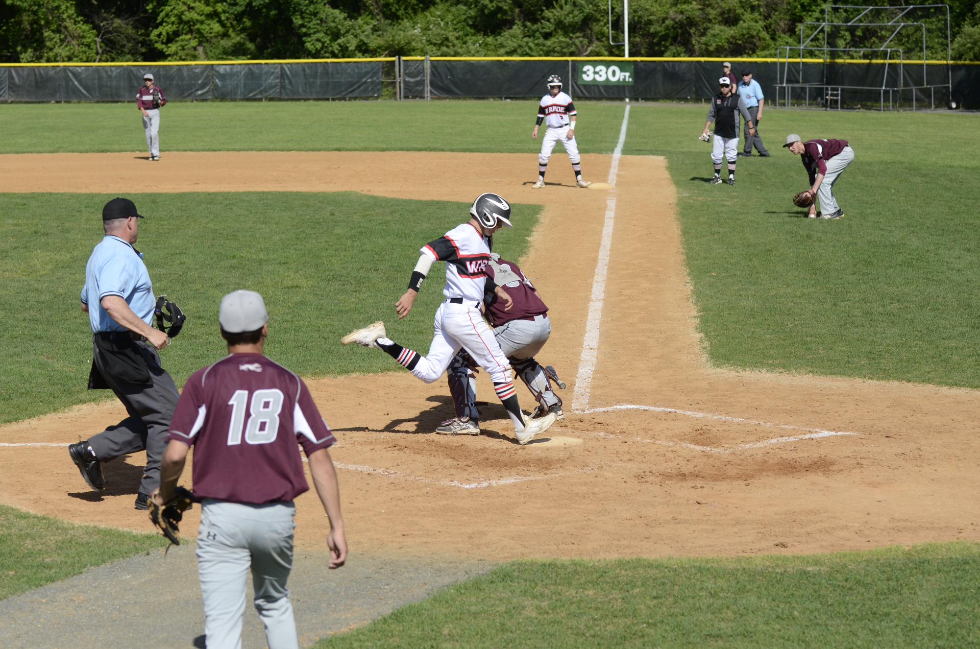 Warde tops Naugatuck in Class LL baseball play