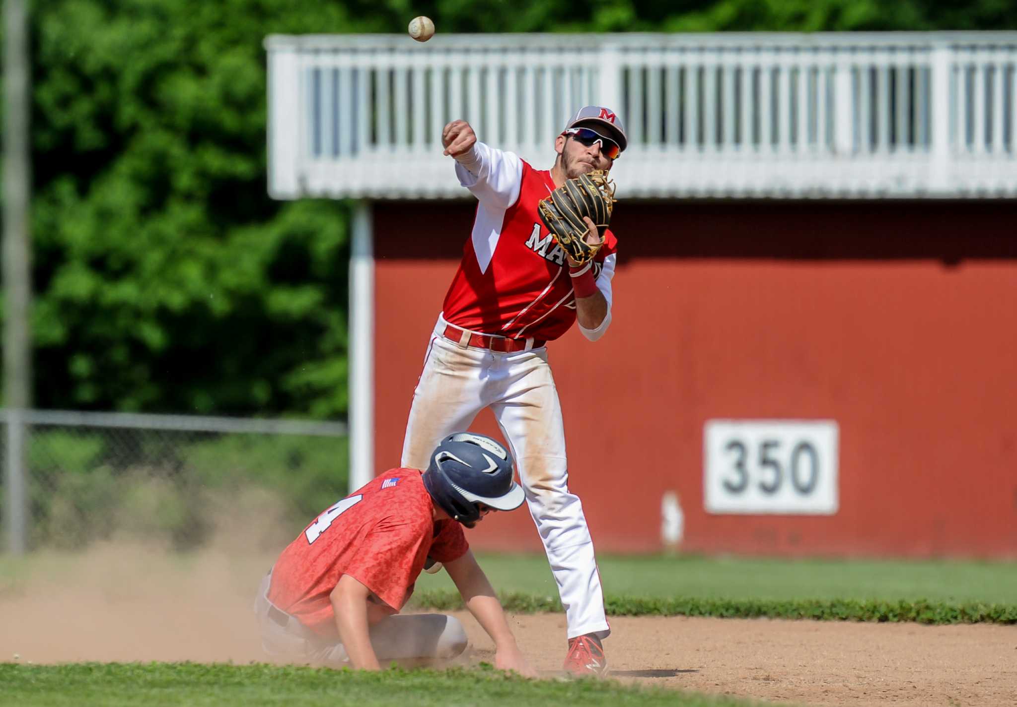 Avon eliminates Masuk in Class L baseball tournament