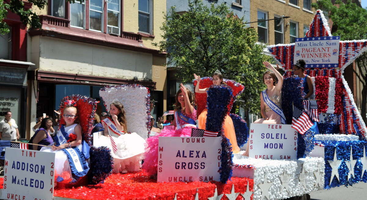 End of line for Troy's Uncle Sam Birthday Parade