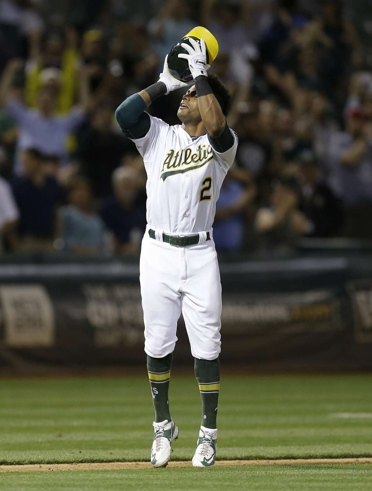 A’s Khris Davis finds his power
