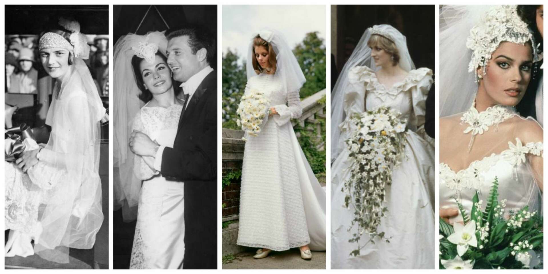 Here's what weddings looked like the year you were born