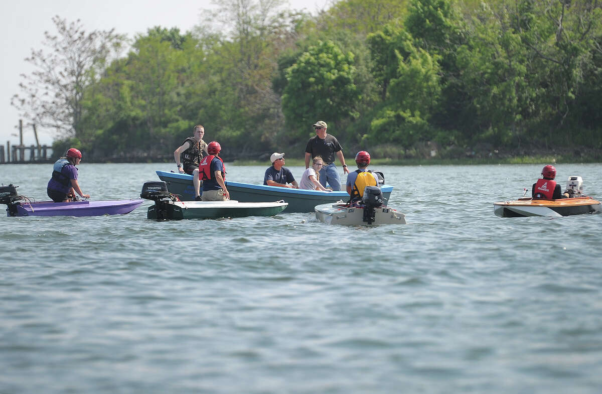 Boat races a tradition at Bridgeport’s Aquaculture school