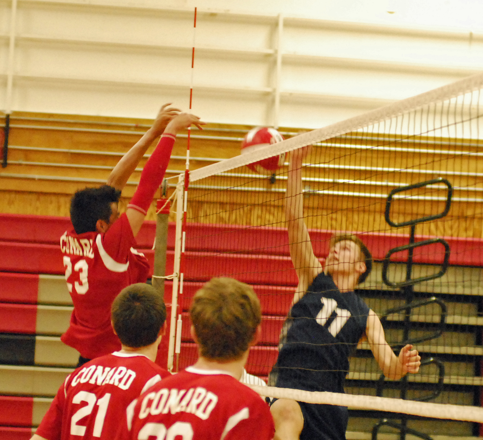 Staples volleyball tops Conard, reaches Class L semifinals