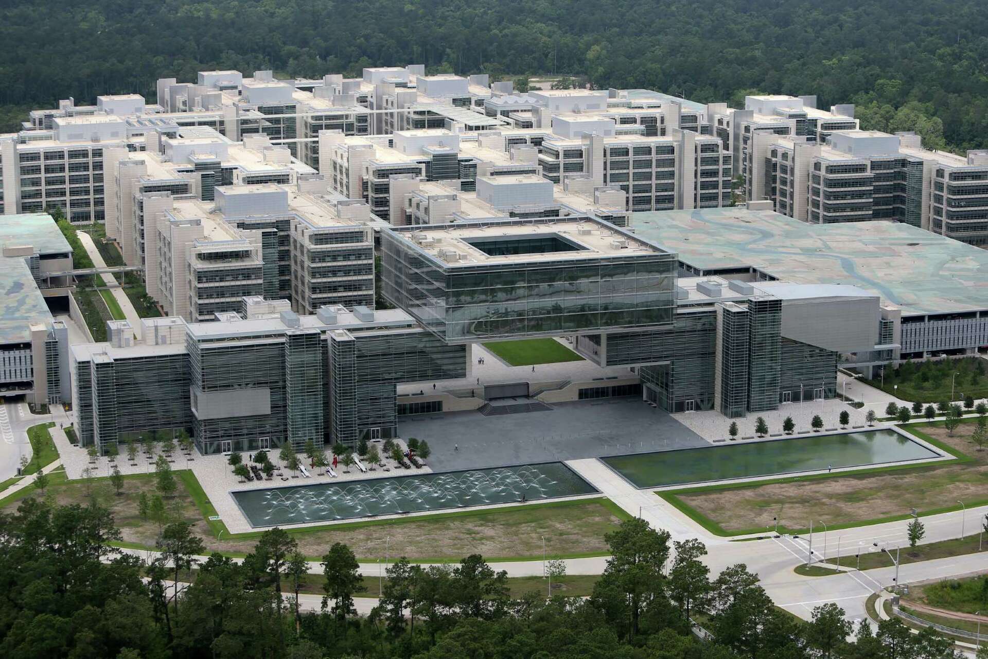 ExxonMobil campus is a city within a city