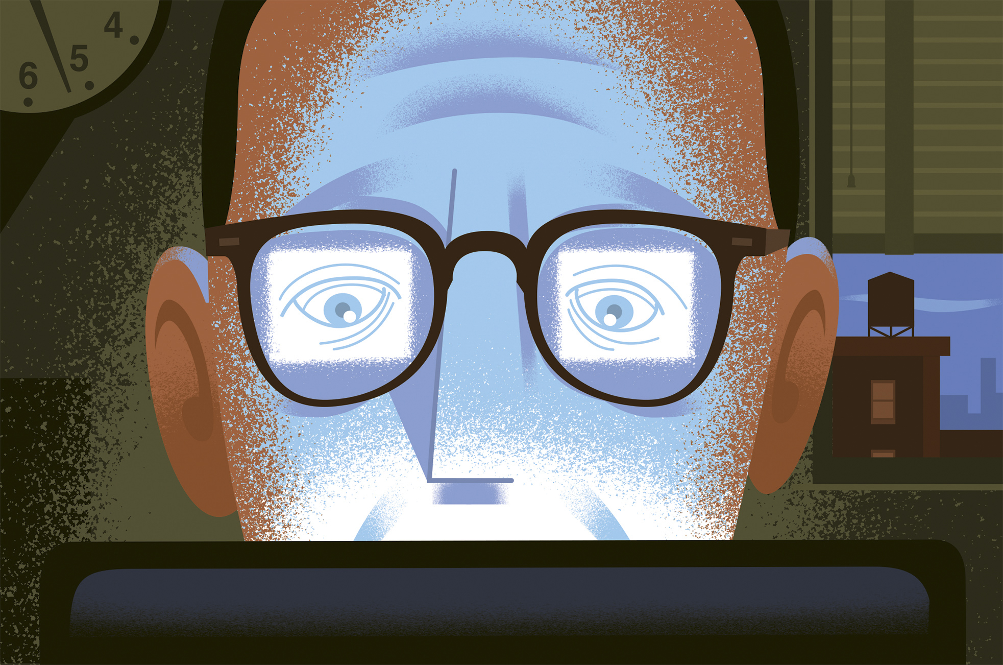 For your eyes’ sake, look away from the computer