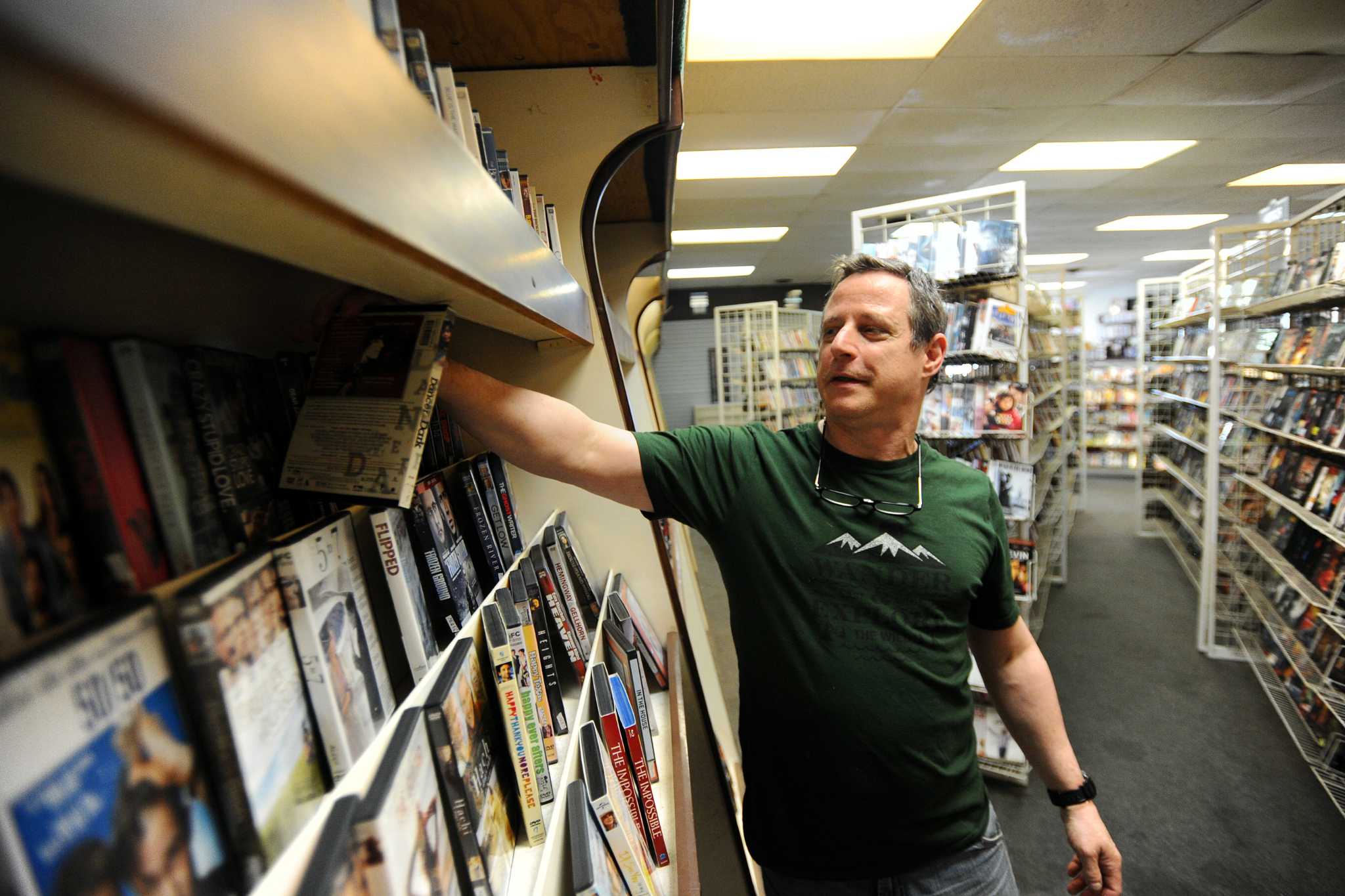 Stamford’s sole surviving video store is a 1990 rewind