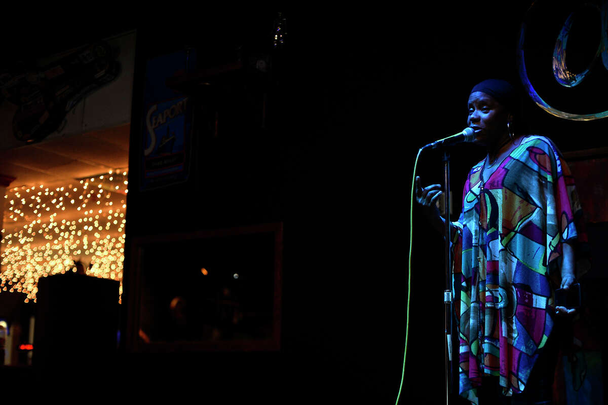 Photos: Poets perform at open mic night