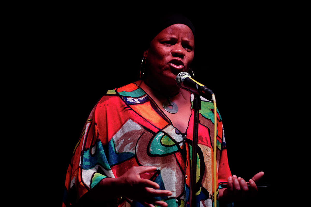 Photos: Poets perform at open mic night