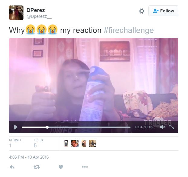 Latest social media stunt shows teens setting fire to themselves ...