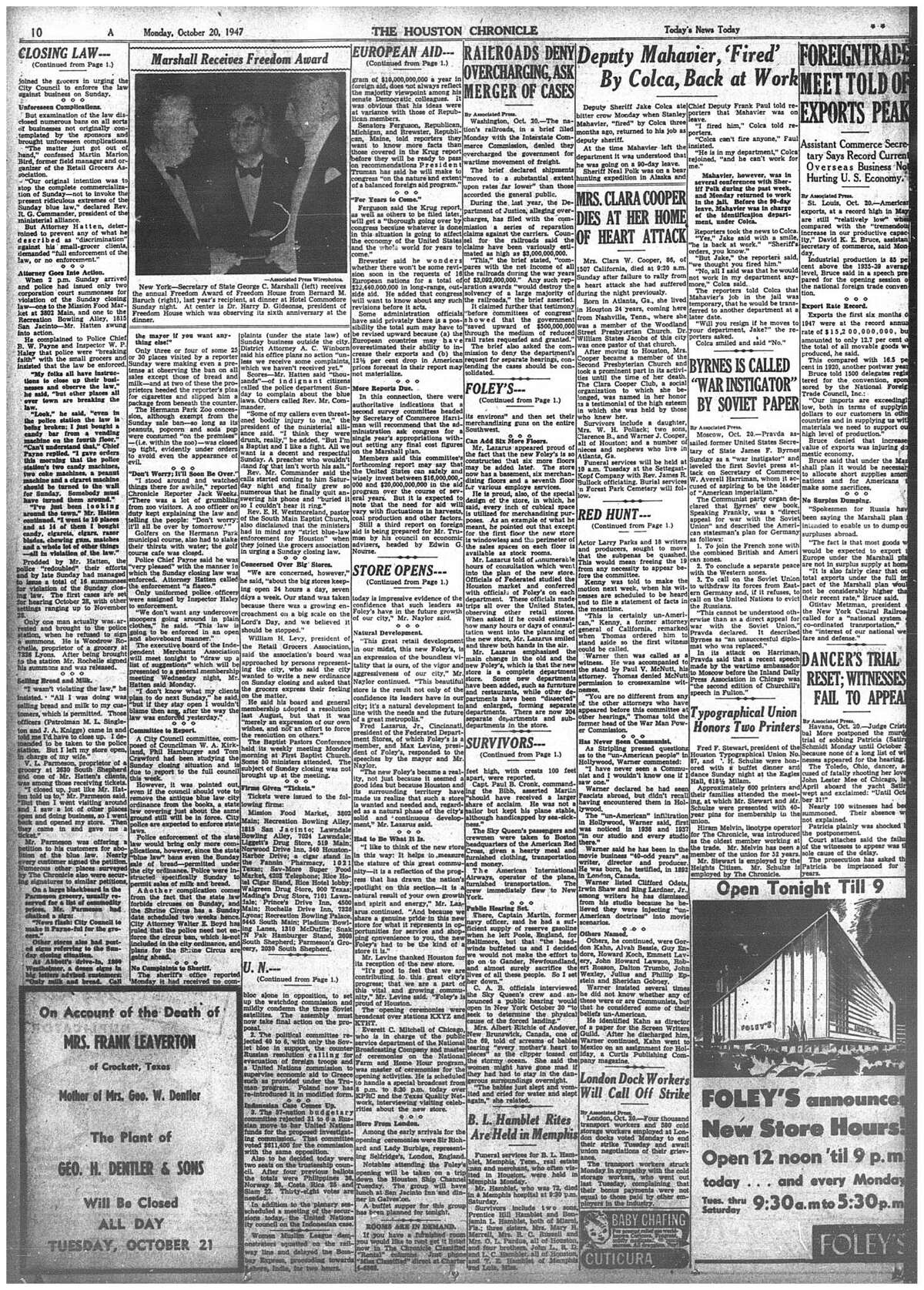 Foley brothers built an empire from one small Houston store