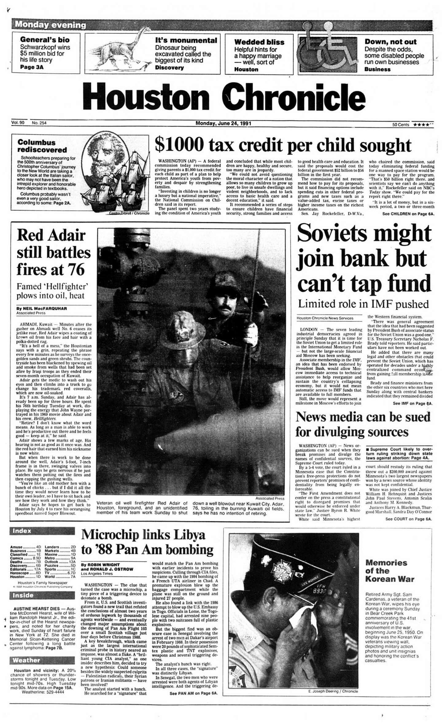 Fighting oil well fires propelled Red Adair to celebrity status