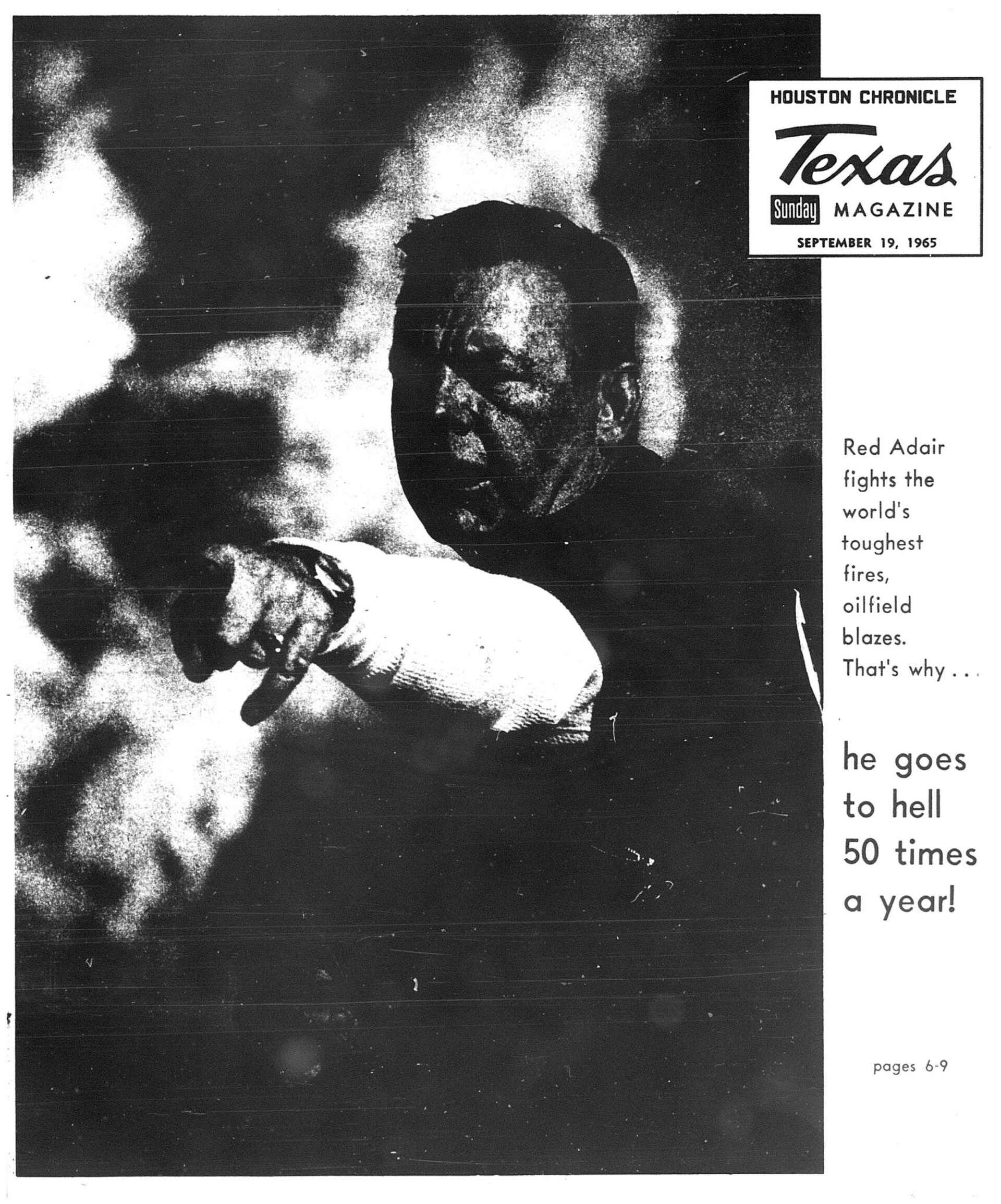 Fighting oil well fires propelled Red Adair to celebrity status