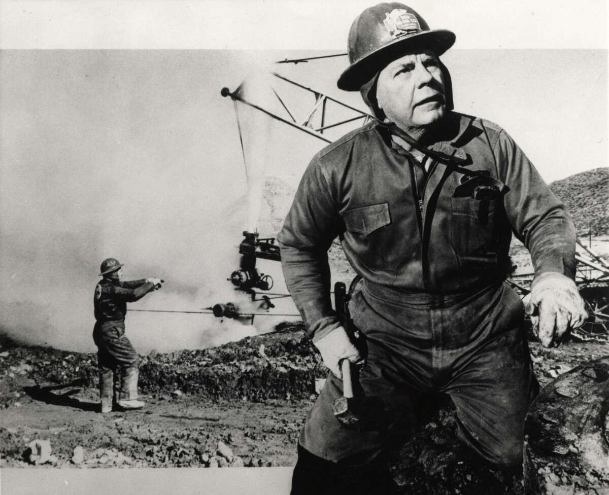 Fighting oil well fires propelled Red Adair to celebrity status