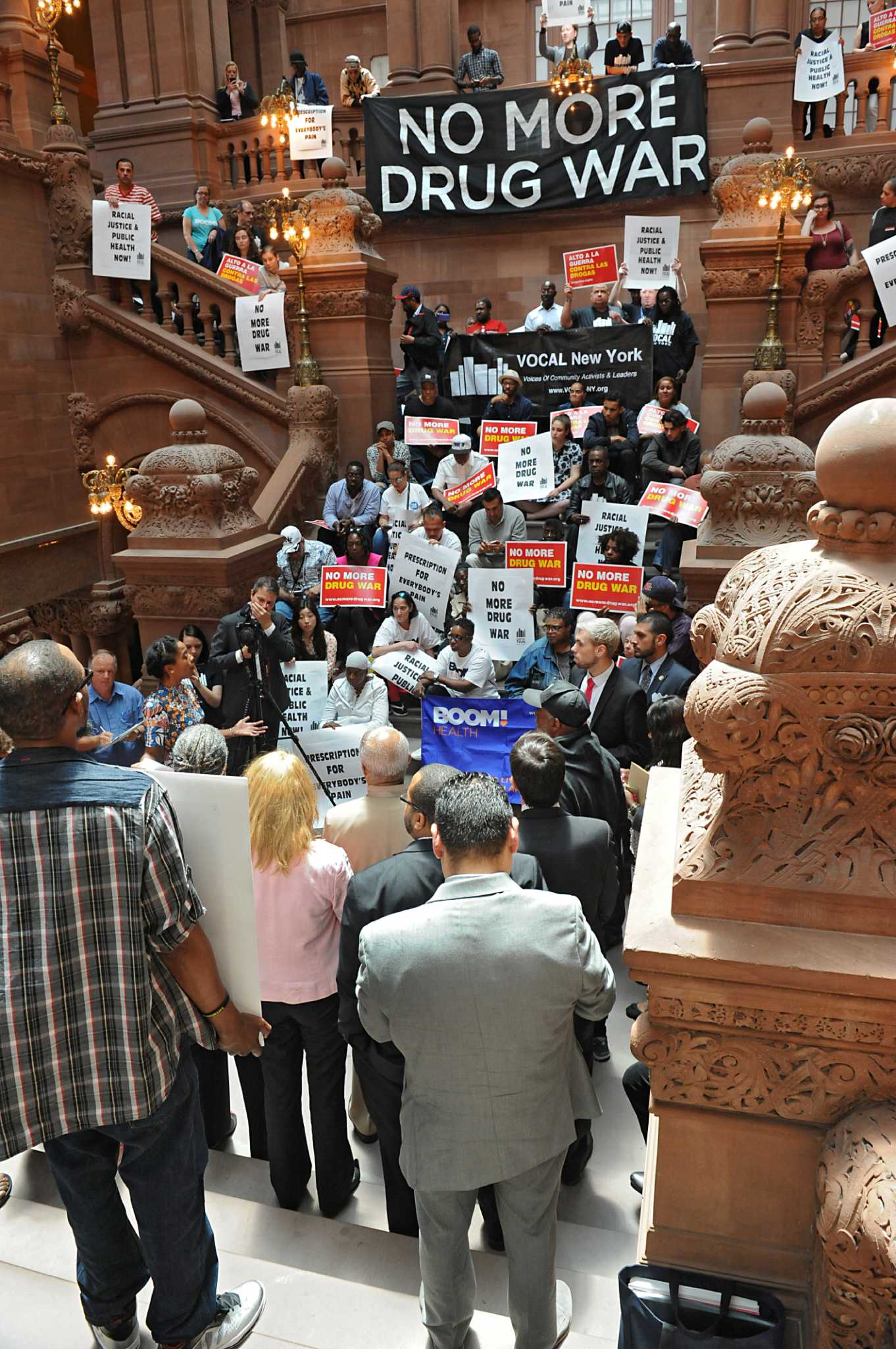 People of color demand treatment, voice in heroin epidemic