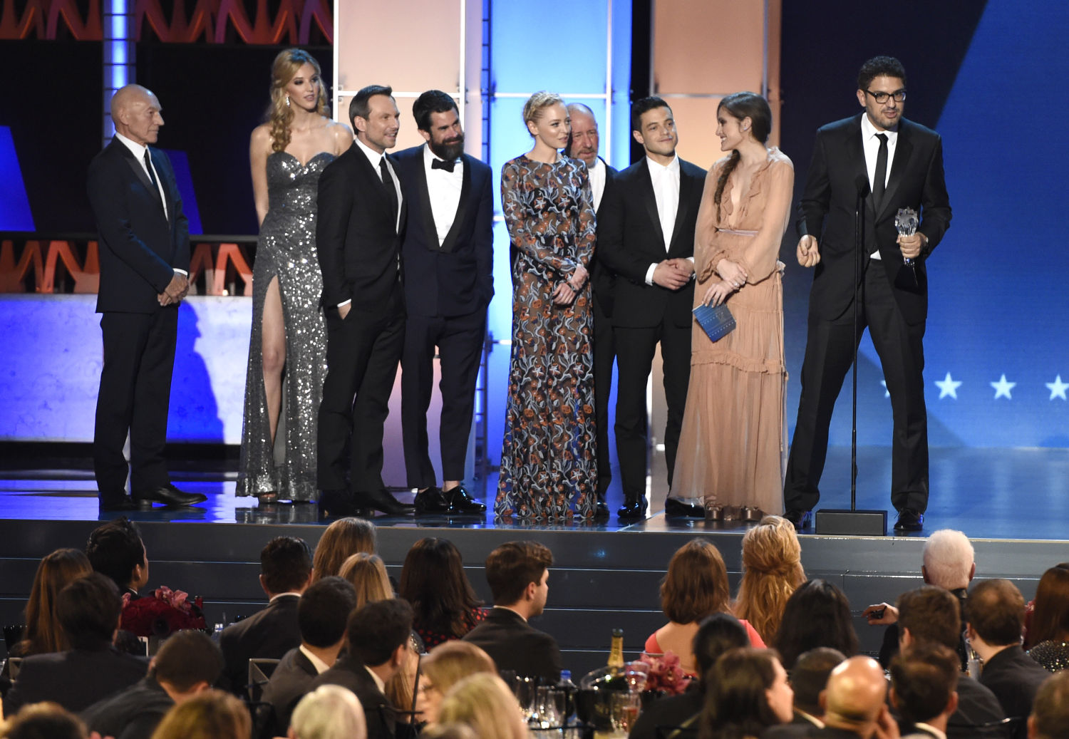 Sir Patrick Stewart, Christian Slater, Chad Hamilton, Portia Doubleday ...