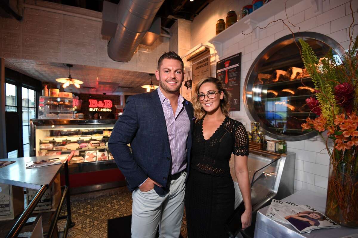 Dominique Sachse, Becca Cason Thrash, and Erica Rose fete B&B Butchers ...