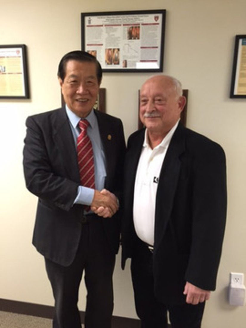 Dr. Robert F. Weiss honored for work with Homeland Security