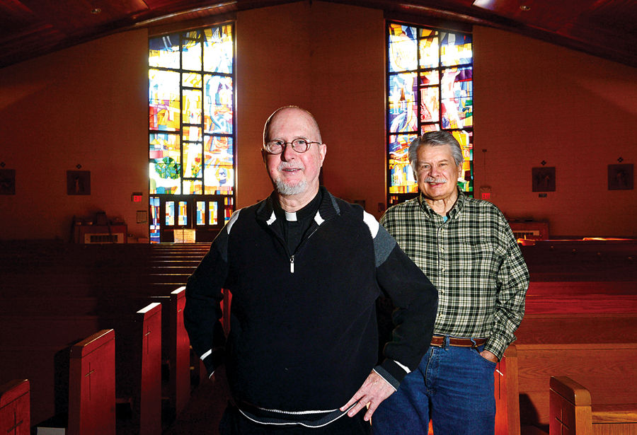 Father David Blanchfield, pastor of St. Jeromes Church