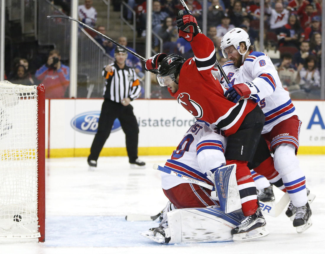 David Schlemko's power-play goal leads Devils over Rangers