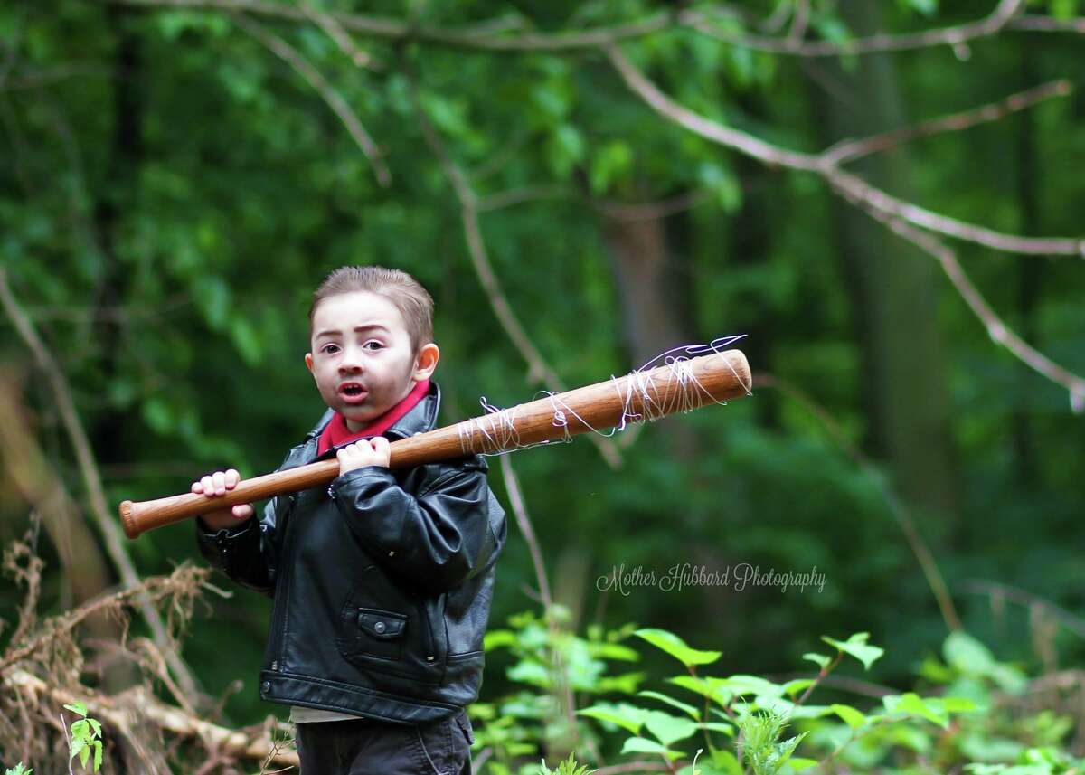 'The Walking Dead' kids photo shoot