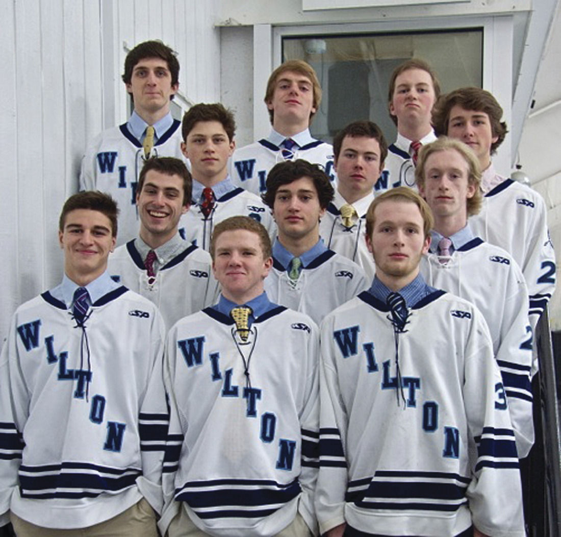 Wilton hockey seniors are better by the dozen