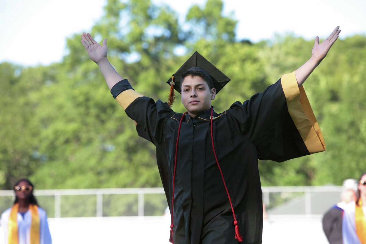 Jonathan Law High School graduation