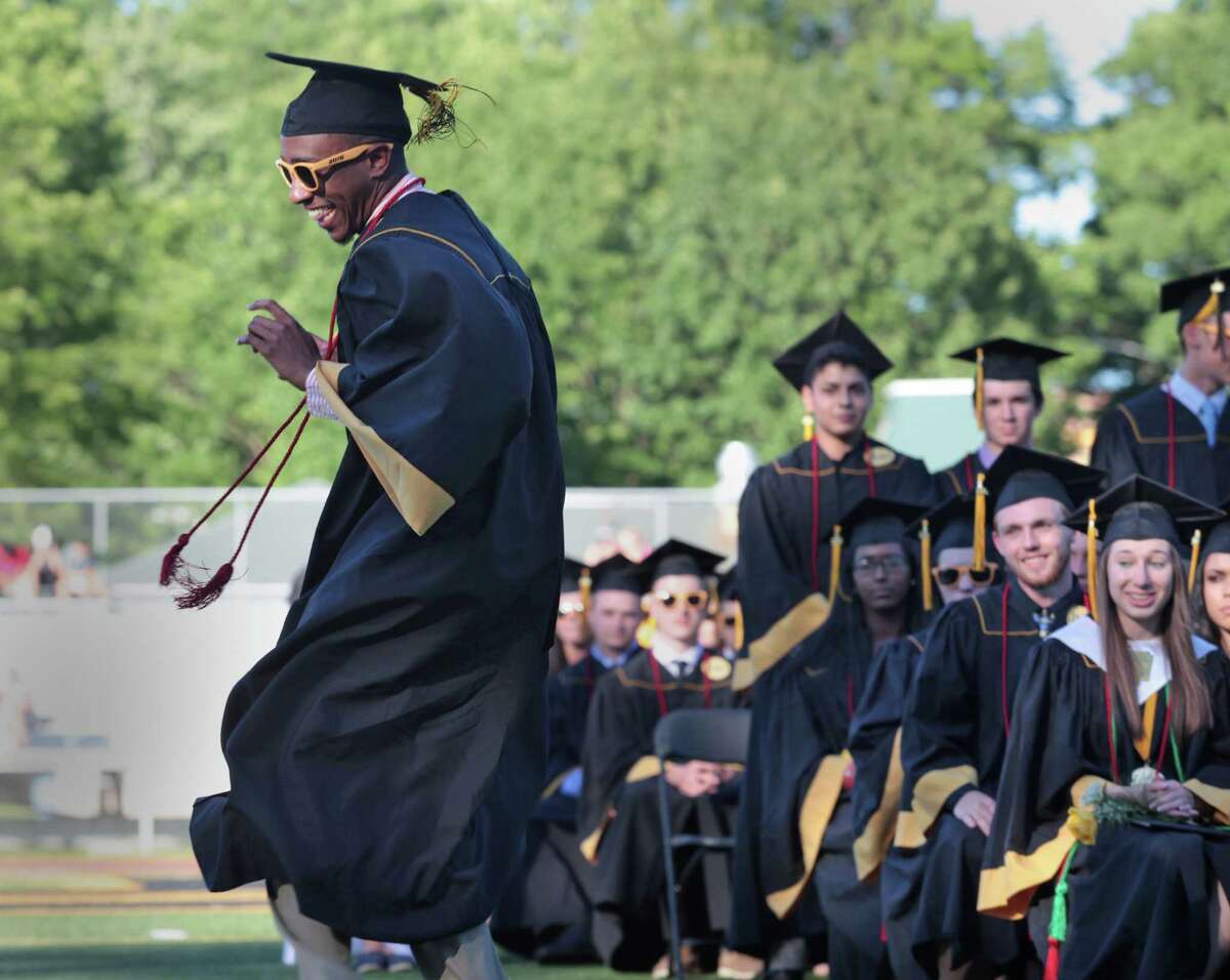 Jonathan Law High School graduation