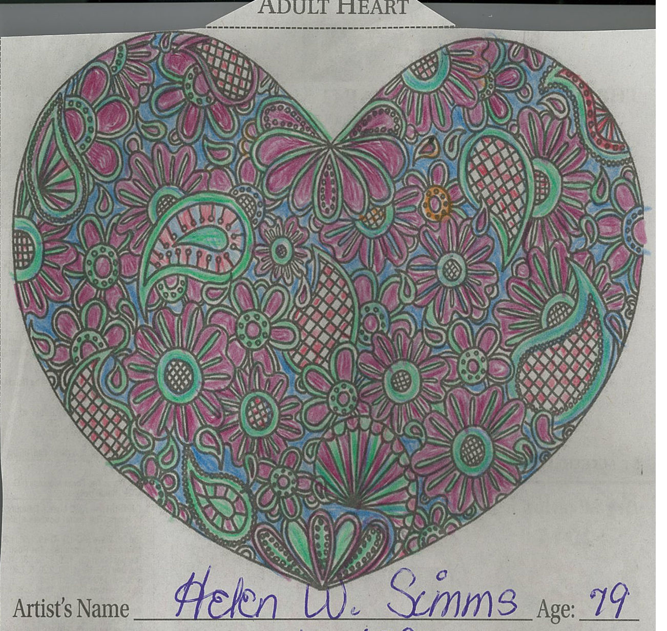 UPDATED: The Hour's Children's & Adult Coloring Contest Entries