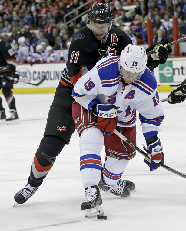 Rangers rally past Hurricanes 4-2