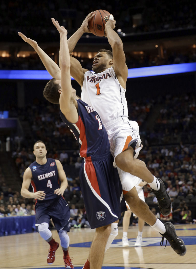 Brogdon, Anderson lift Virginia past Belmont 79-67