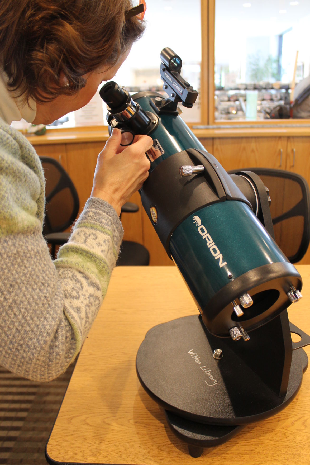 Wilton Library Telescope