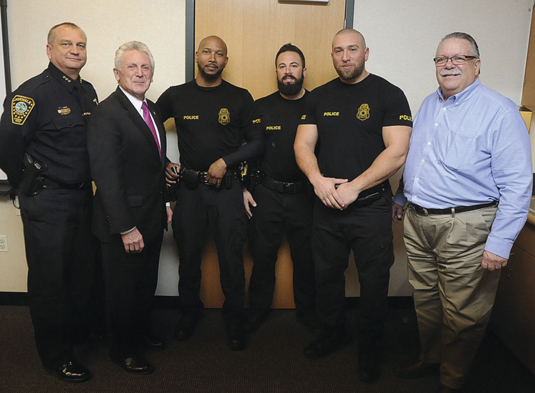 NPD Strategic Narcotics Enforcement Team Officers Lee, Geismar, and ...