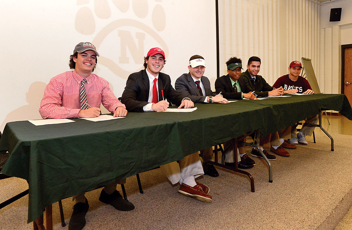Norwalk High athletes sign NLOI