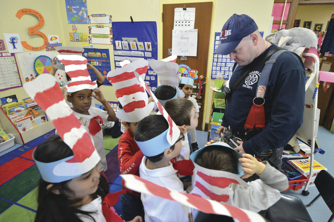 Tracey School, community members celebrate Dr. Seuss Day